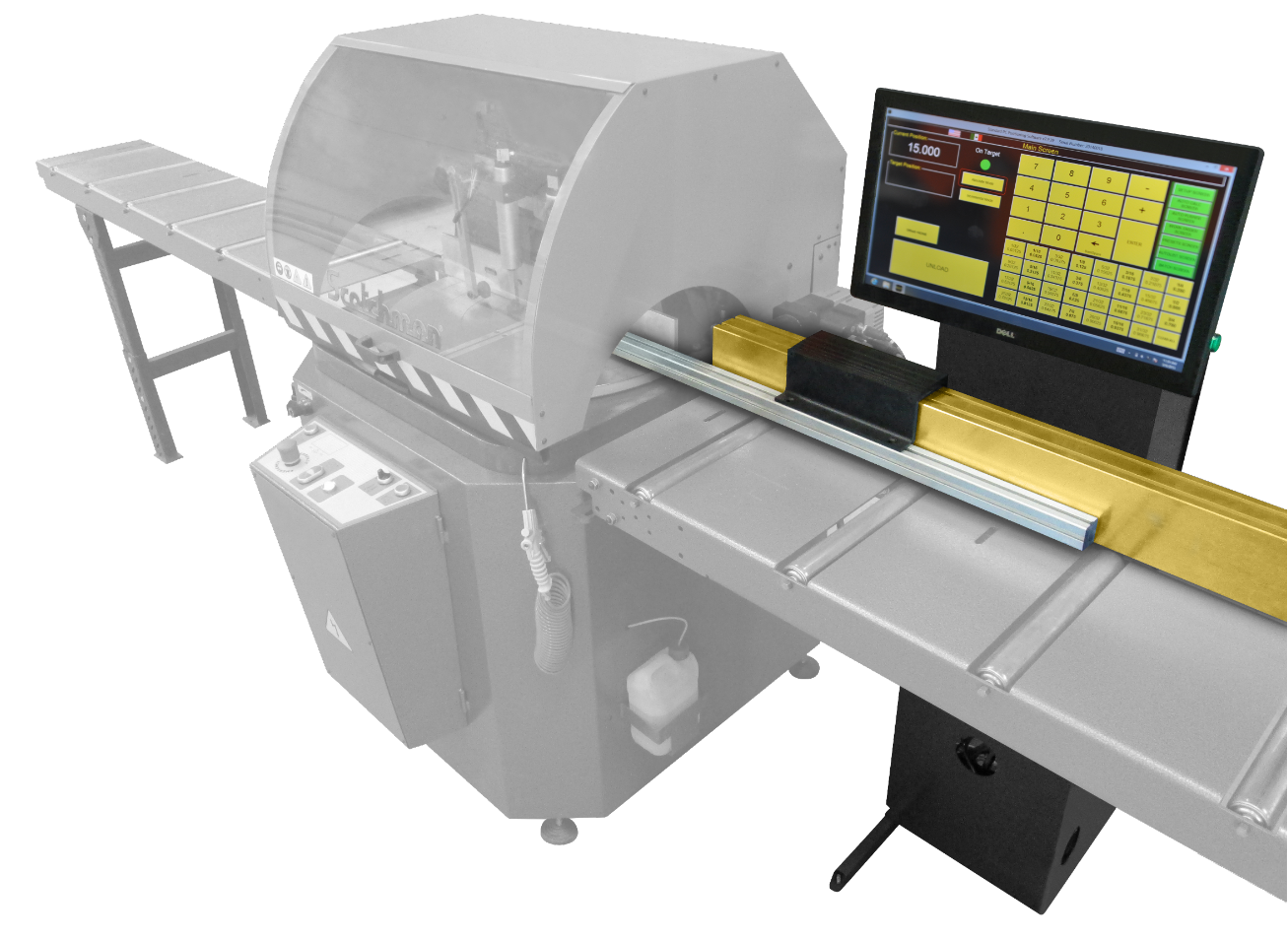 Automated chop saw store